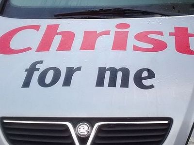 Christian minister claims she was told her Jesus car bumper stickers ...