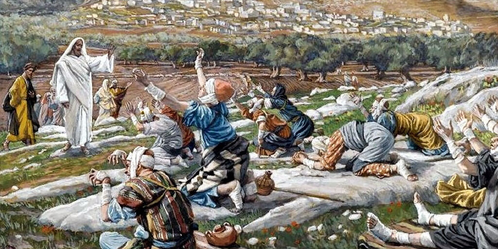 Healing of the Ten Lepers / OrthoChristian.Com