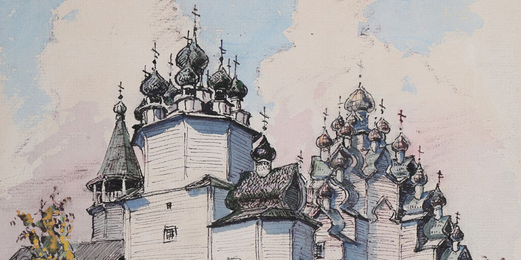 Forgotten Russian Architecture in Drawings by Vladimir Orlov ...