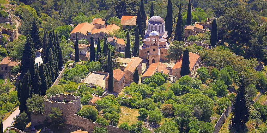 Greek UNESCO-protected monastery undergoing restoration ...