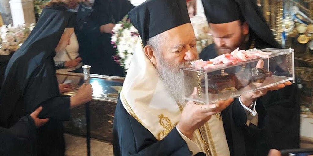 Right hand of St. John the Russian reunited with his relics after more ...