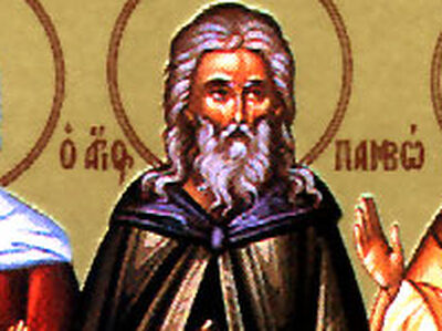 Venerable Pambo the Hermit of Egypt / OrthoChristian.Com