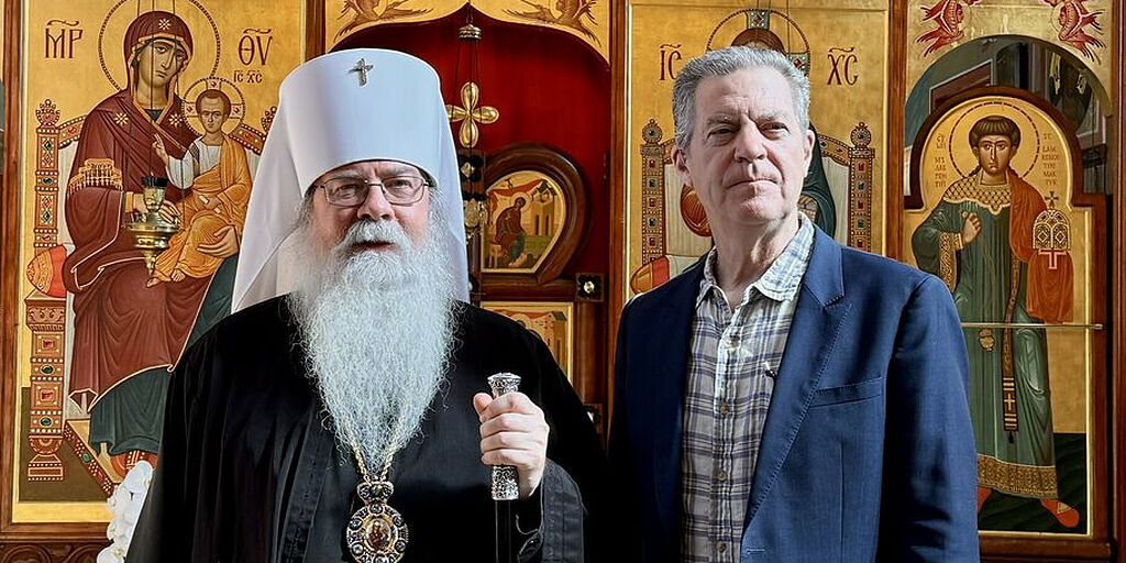 Primate of OCA meets with former Ambassador Sam Brownback ...