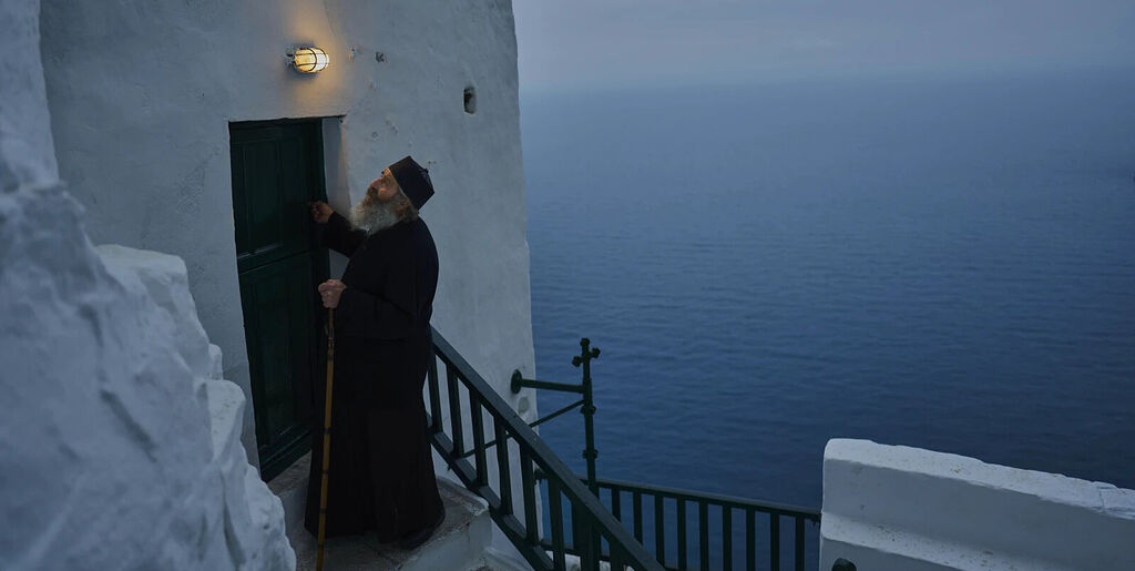 Meet Father Spyridon: A Greek monk in an ancient cliffside monastery ...